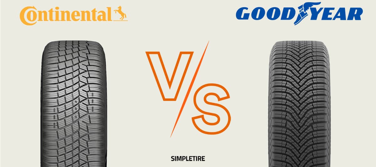 Continental SecureContact AW vs Goodyear Assurance WeatherReady 2 tires ...