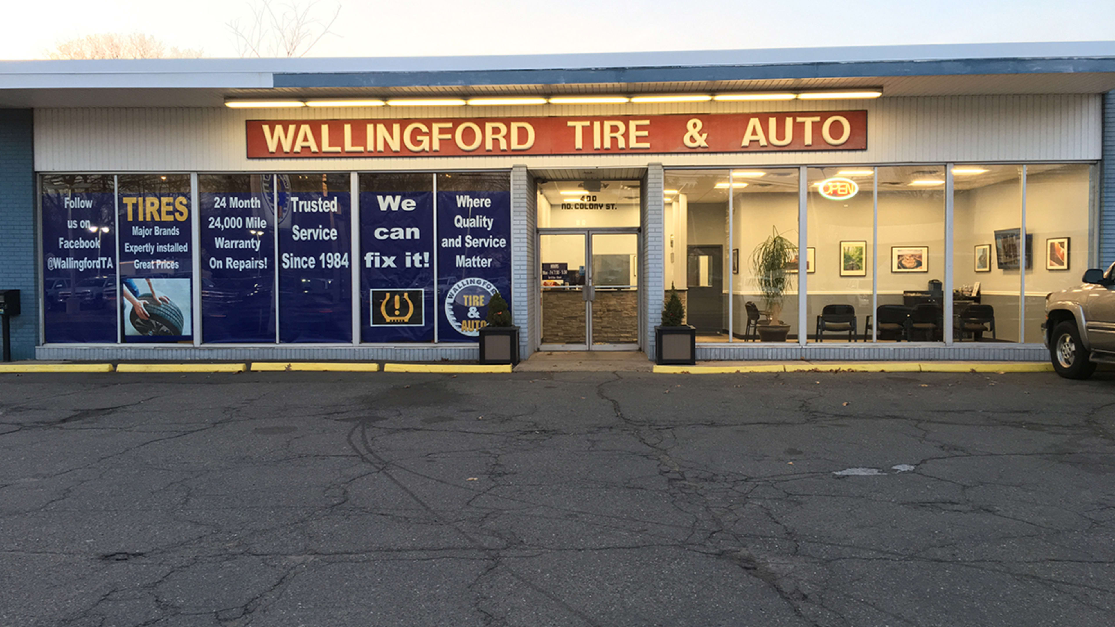 Wallingford Tire & Auto in Wallingford, CT (400 N Colony St): Tire Shop ...