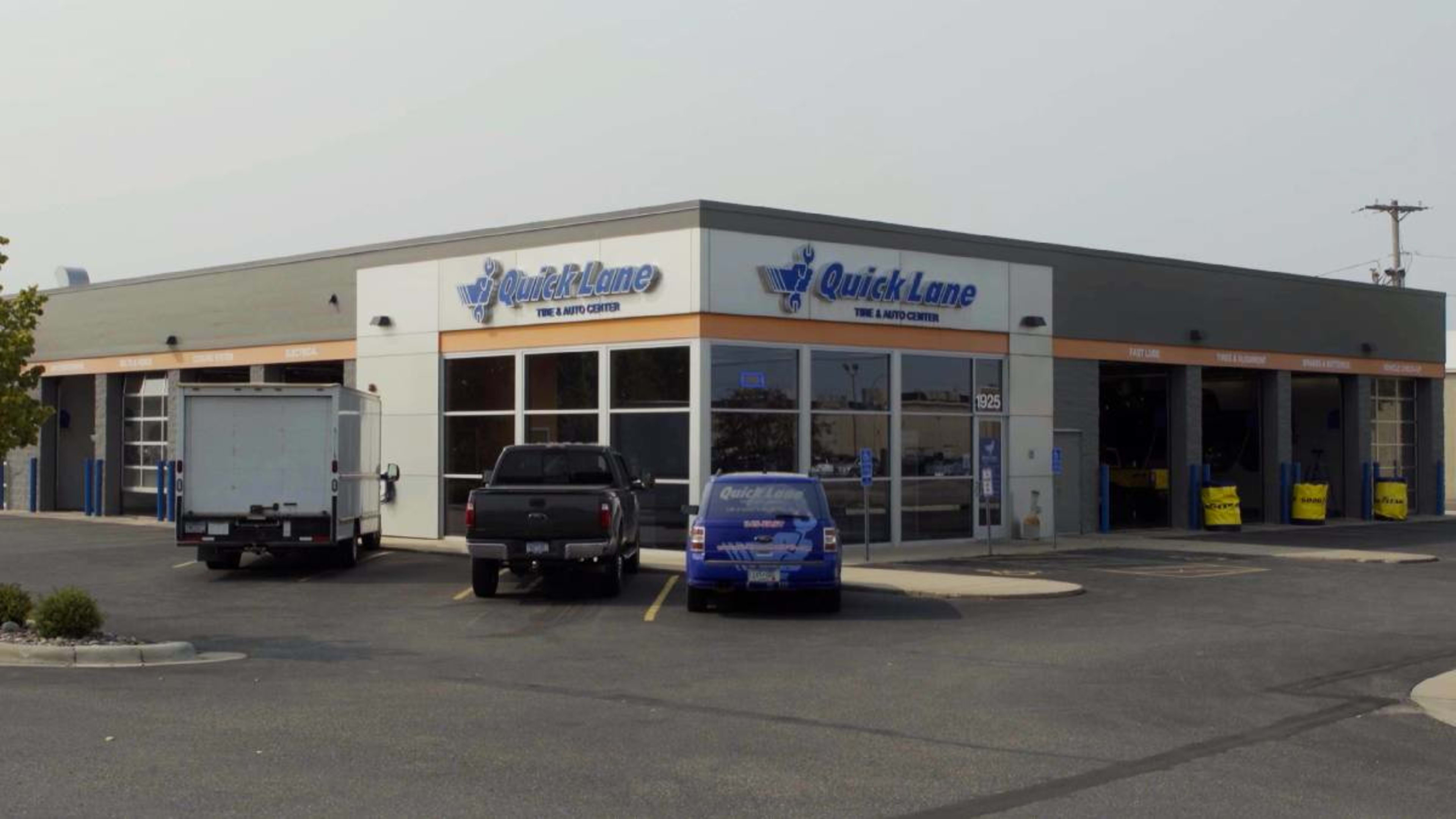 Quick lane tire & auto center store